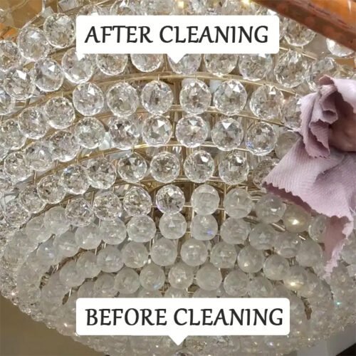 How to clean a crystal chandelier? - Aosiman Lighting